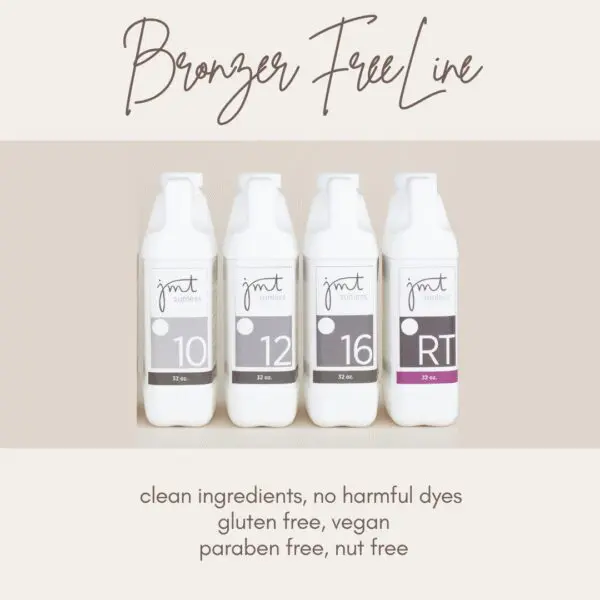 Bronzer Free Line - Spray Tan Solution by JMT Sunless